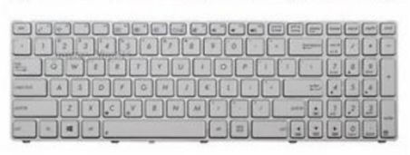 CLAVIER QWERTZ SUISSE/FR (CH/FR) - BLANC - Achat/Vente ASUS G767437